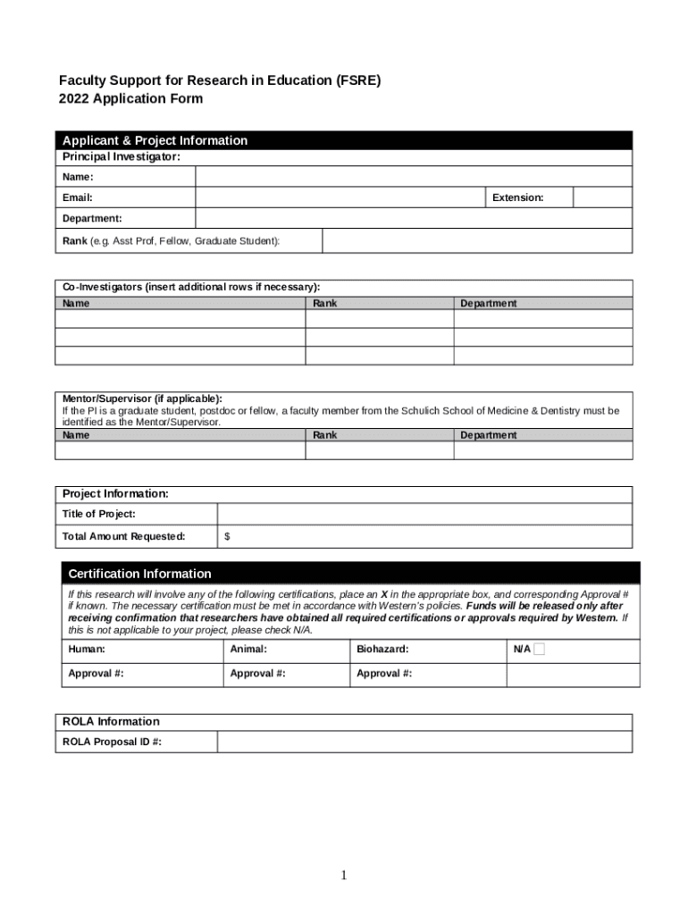WSS for CIHR Success Seed Grant Application . 2019 Doc Template | pdfFiller