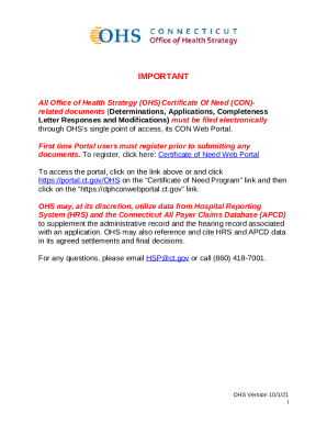 Certificate of Need (CON) Guidance for COVID-19 Response Doc Template ...