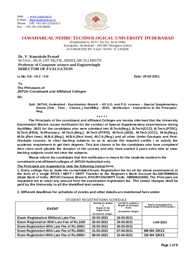 Online Student Services - Jawaharlal Nehru Technological ... Doc ...