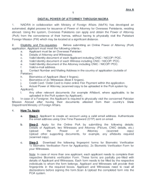 Fillable Online Power of Attorney - Consulate General of Pakistan in ...