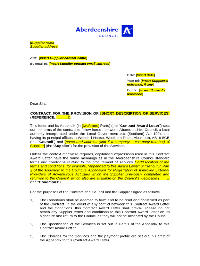 Request for Offers for Framework Agreements for Supply of ... Doc ...