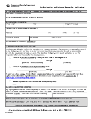 Authorization to Release Records - Individual - NET Doc Template ...