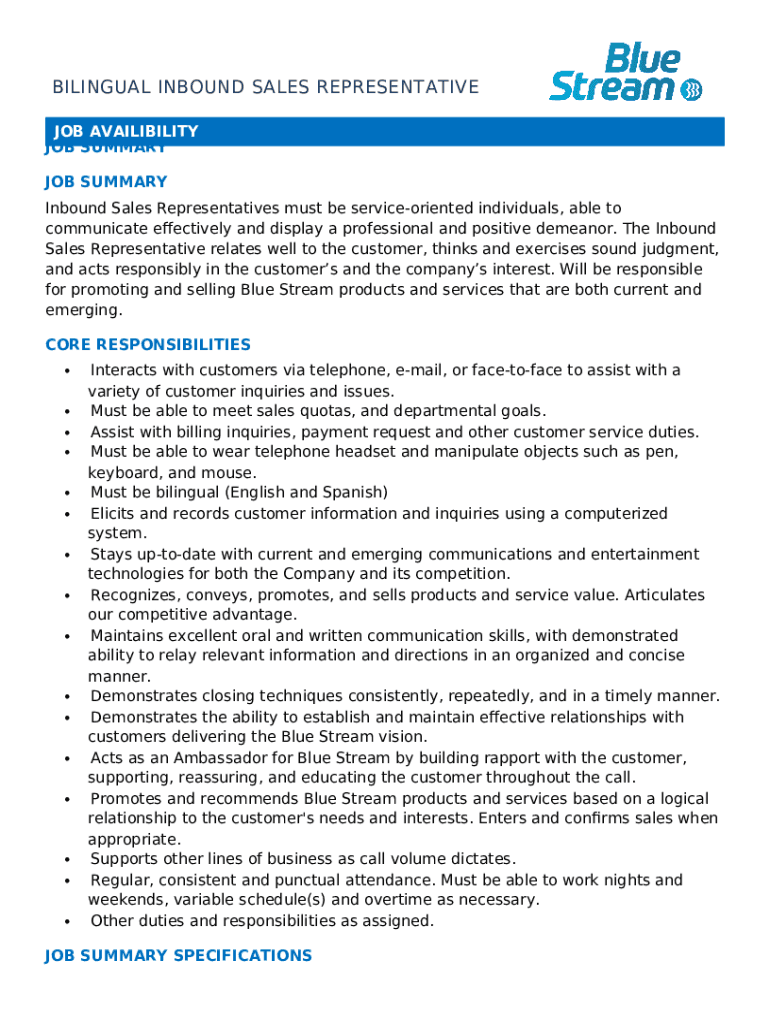 Inbound Sales Representative Resume SamplesQwikResume Doc Template ...