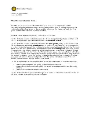 MA Thesis Assessment - students uu Doc Template | pdfFiller