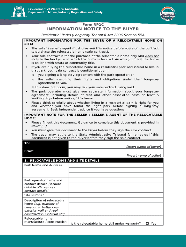 -rp2c-buyer-disclosure.pdf - Commerce WA Doc Template | pdfFiller