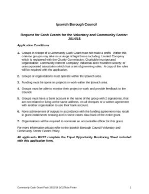 ICF Application Doc Template | pdfFiller