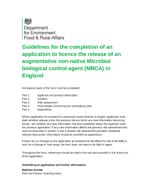 Improving the Authorization of Microbial Biological Control ... Doc Template | pdfFiller