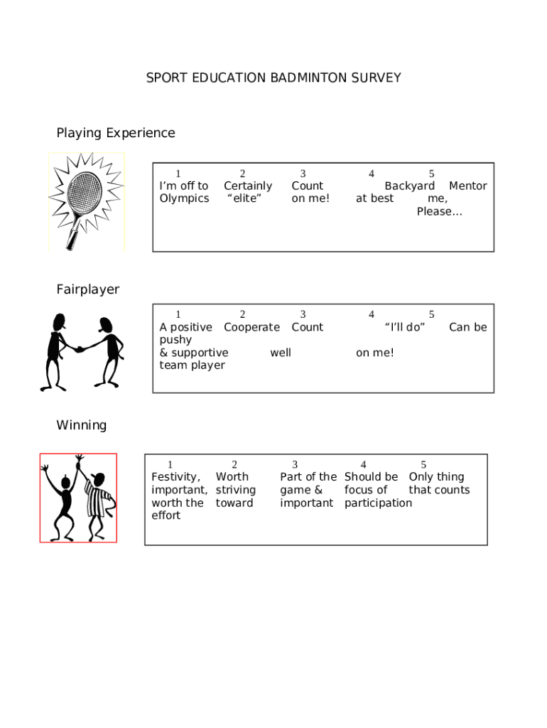 Badminton players and playing area - factfile - BBC Bitesize Doc ...