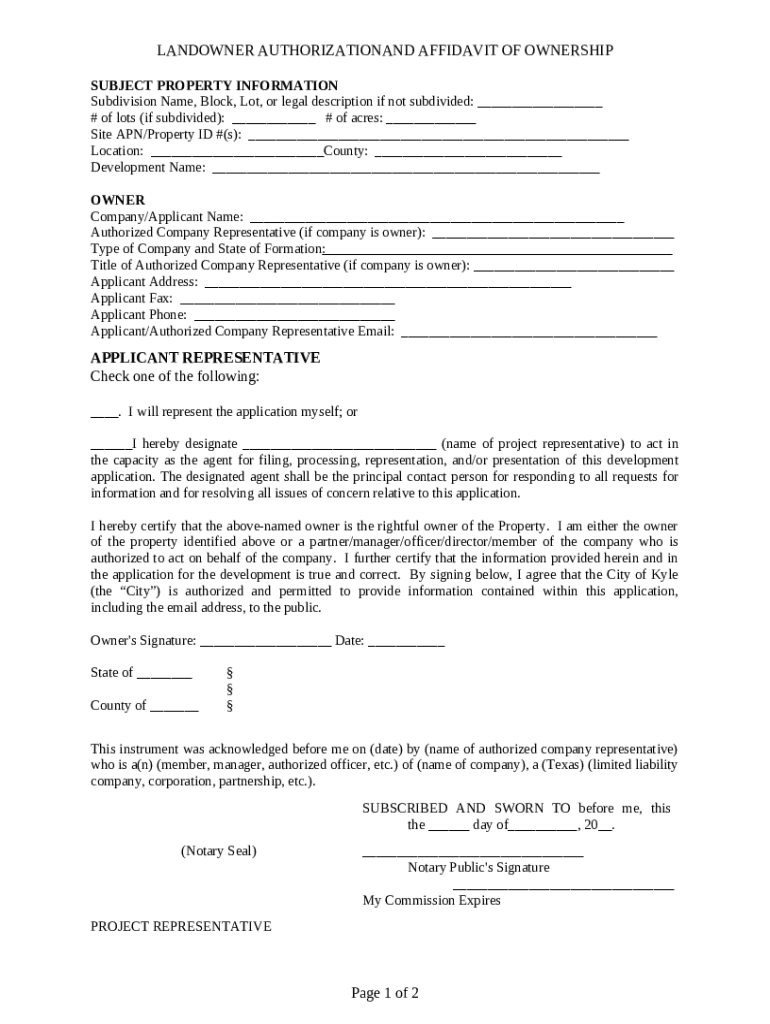 Instructions for the Application for Approval of Subdivision Doc ...