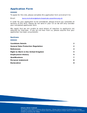 How to Complete (Job) Application s Doc Template | pdfFiller