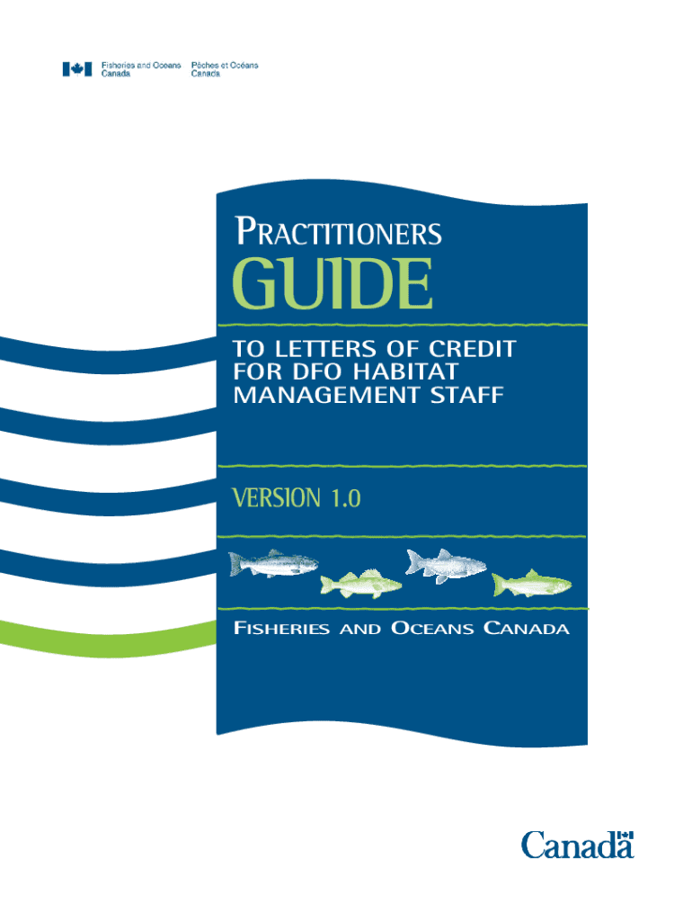 Fillable Online waves-vagues dfo-mpo gc to letters of credit for dfo ...