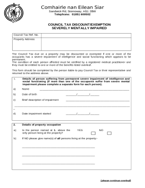 Council Tax discounts and exemptions - South Ayrshire Council - cne ...