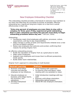 The 6 C's Of Employee OnboardingA Framework For HR ... Doc Template ...