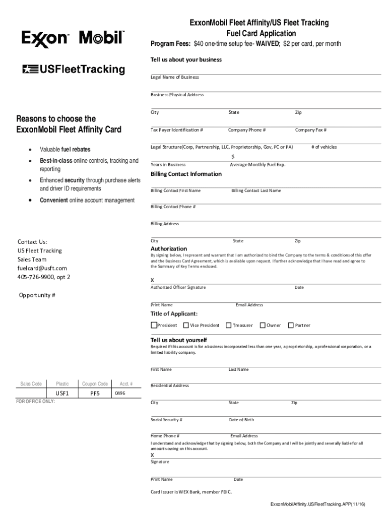 Fillable Online Fleet Fuel Cards for Commercial Vehicles and Business ...