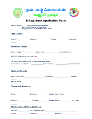 pattadar pass book and title deed - Indian Kanoon Doc Template | pdfFiller