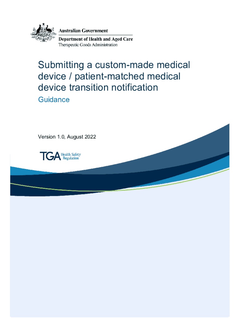 Fillable Online GUIDANCE - Completing a transition notification form ...