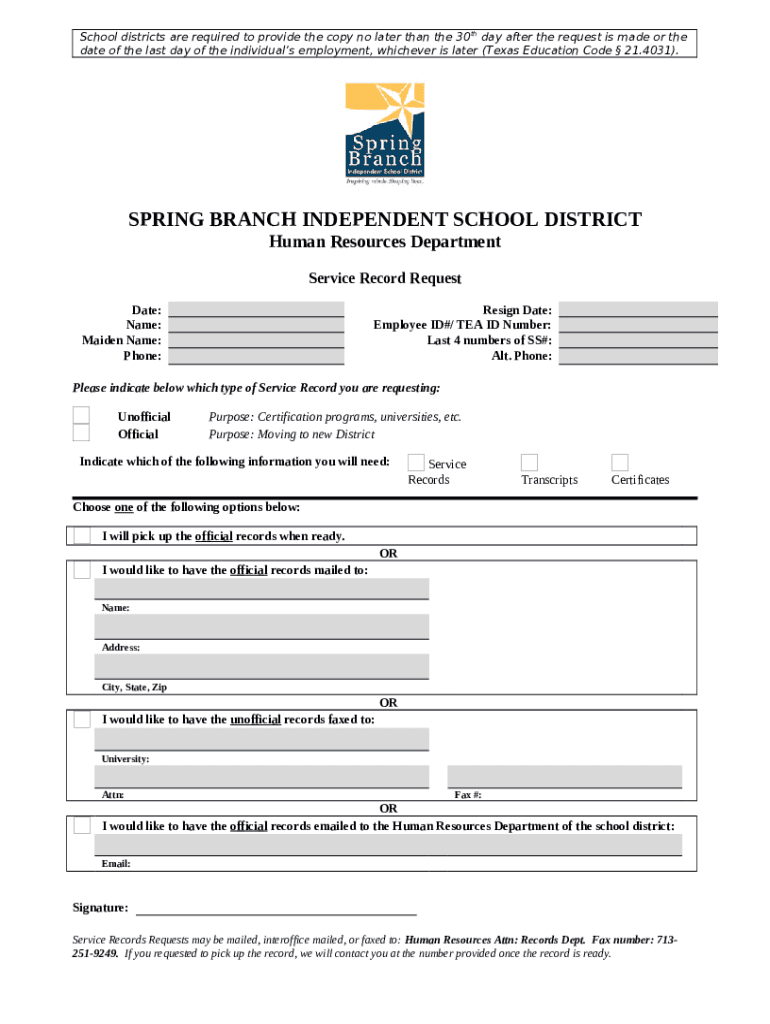 Q&A: Teacher Service Records Doc Template | pdfFiller