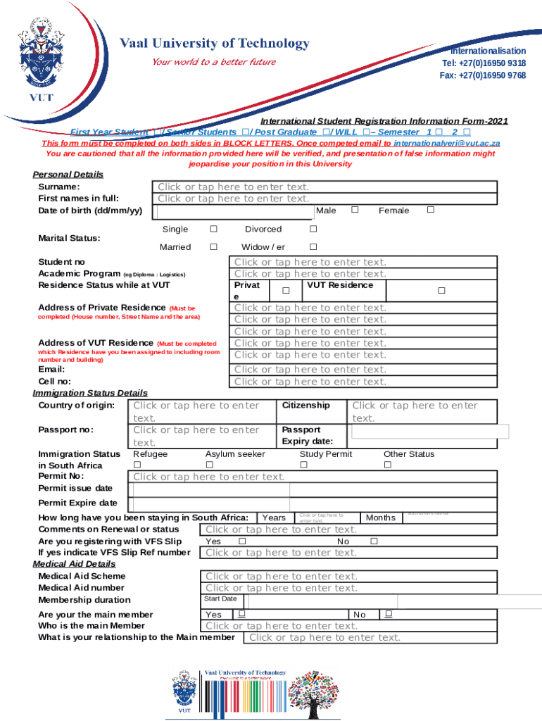Pre-Arrival Checklist - International Student Services Doc Template ...