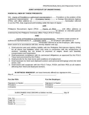 AFFIDAVIT OF AUTHORIZATION Doc Template | pdfFiller