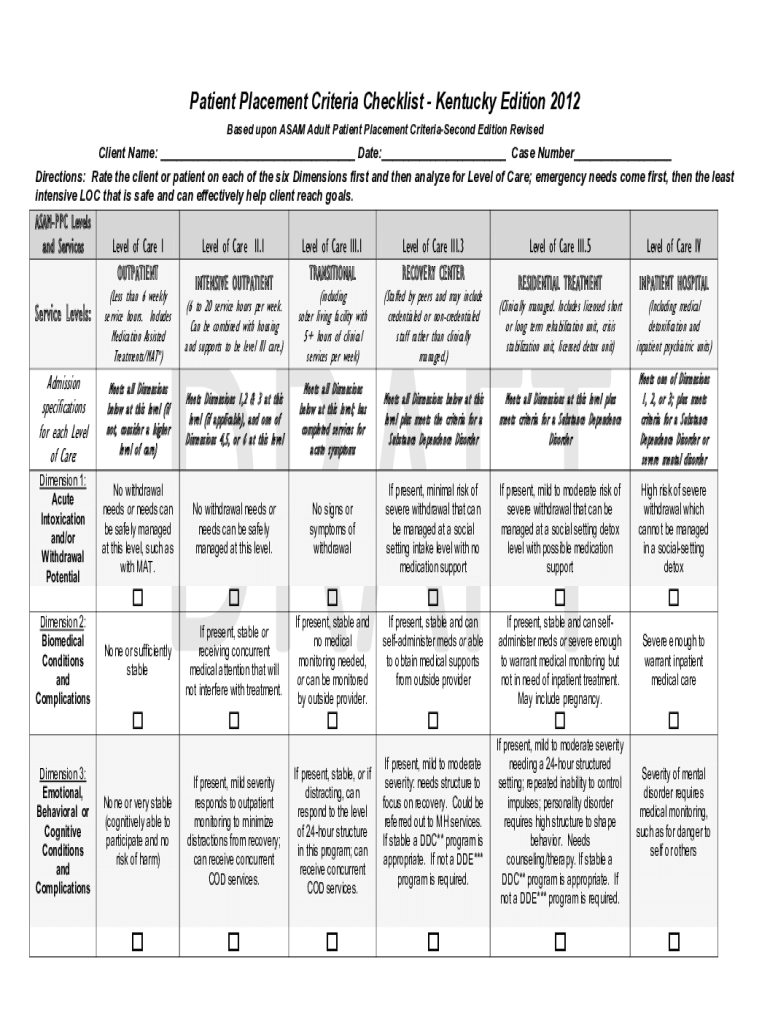 Fillable Online Asam Criteria Cheat Sheet - Fill Online, Printable ...