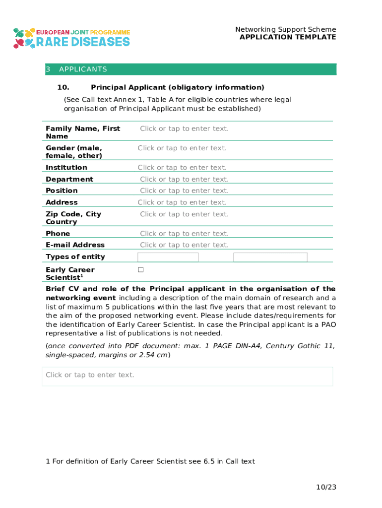 Pre-proposal template - ANR Doc Template | pdfFiller