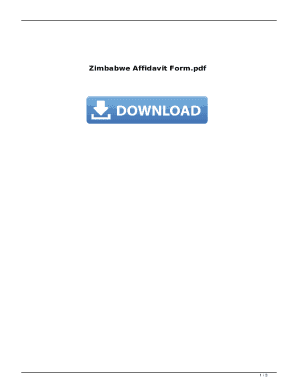Fillable Online Affidavit form zimbabwe: Fill out & sign online ...