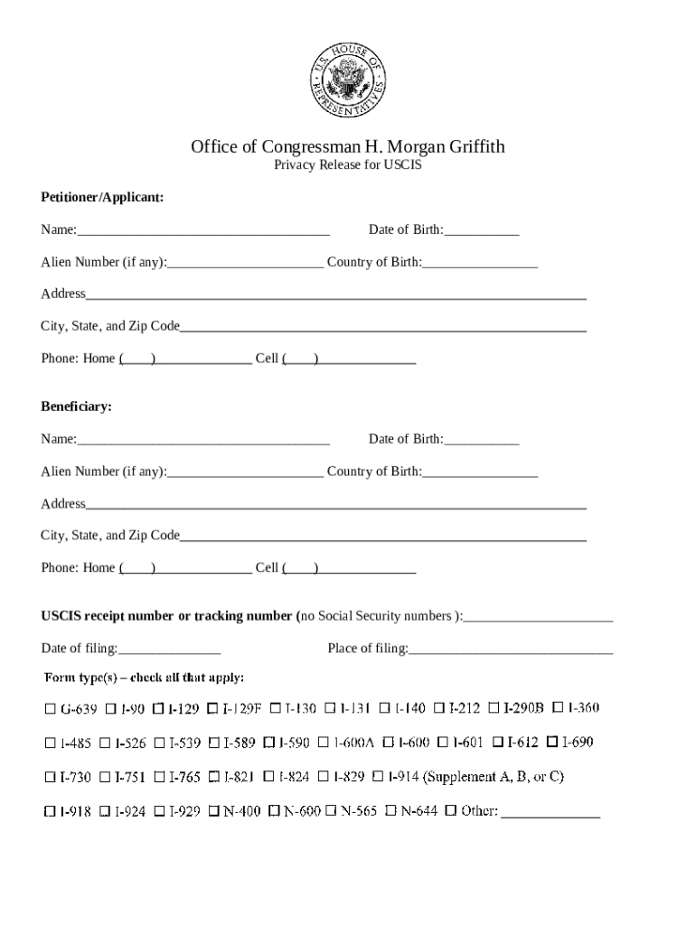 Rep. Morgan Griffith - R Virginia, 9th, In Office - LegiStorm Doc ...