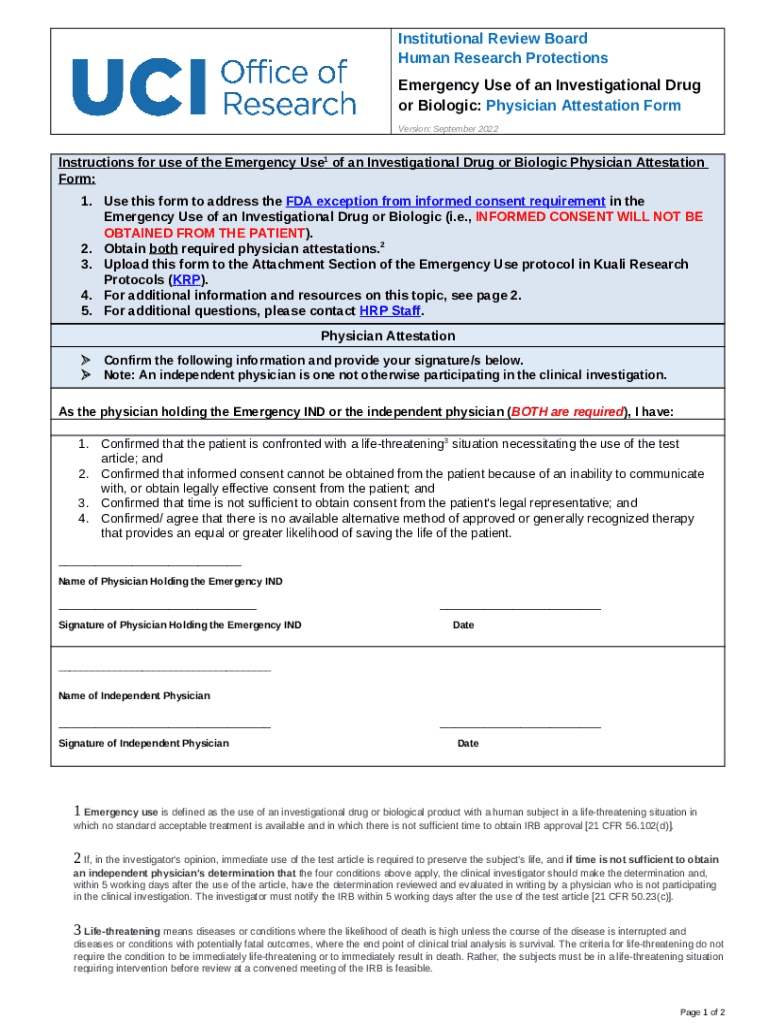 Expanded AccessHow to Submit a Request (s) - FDA - research uci Doc ...