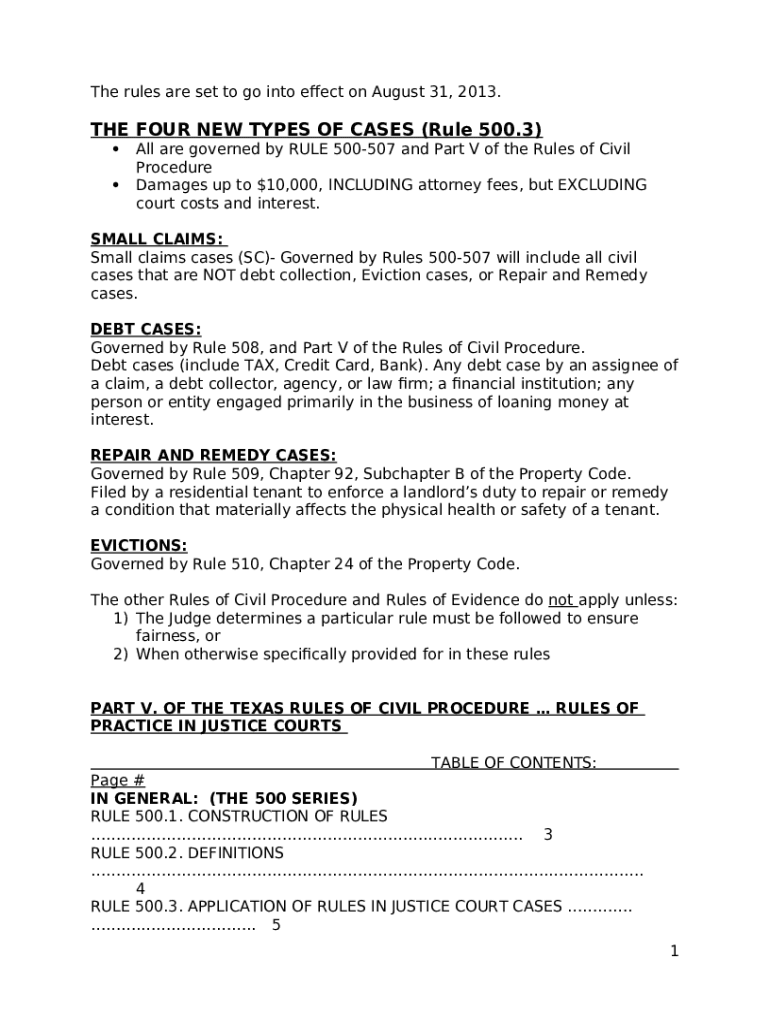 Breaking Down Small Claims Doc Template | pdfFiller