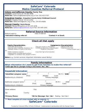 Metro Referral SafeCare.docx - Family Tree Doc Template | pdfFiller