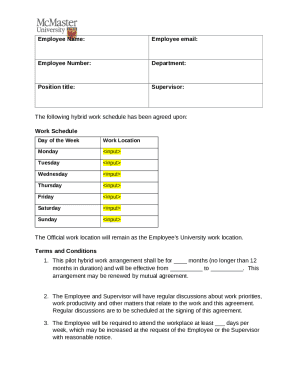 Everything you need to know about hybrid work schedules Doc Template ...