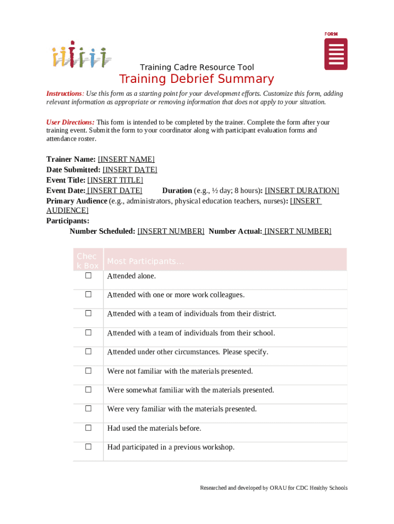 in Training Cadre. professional development; training cadre Doc ...
