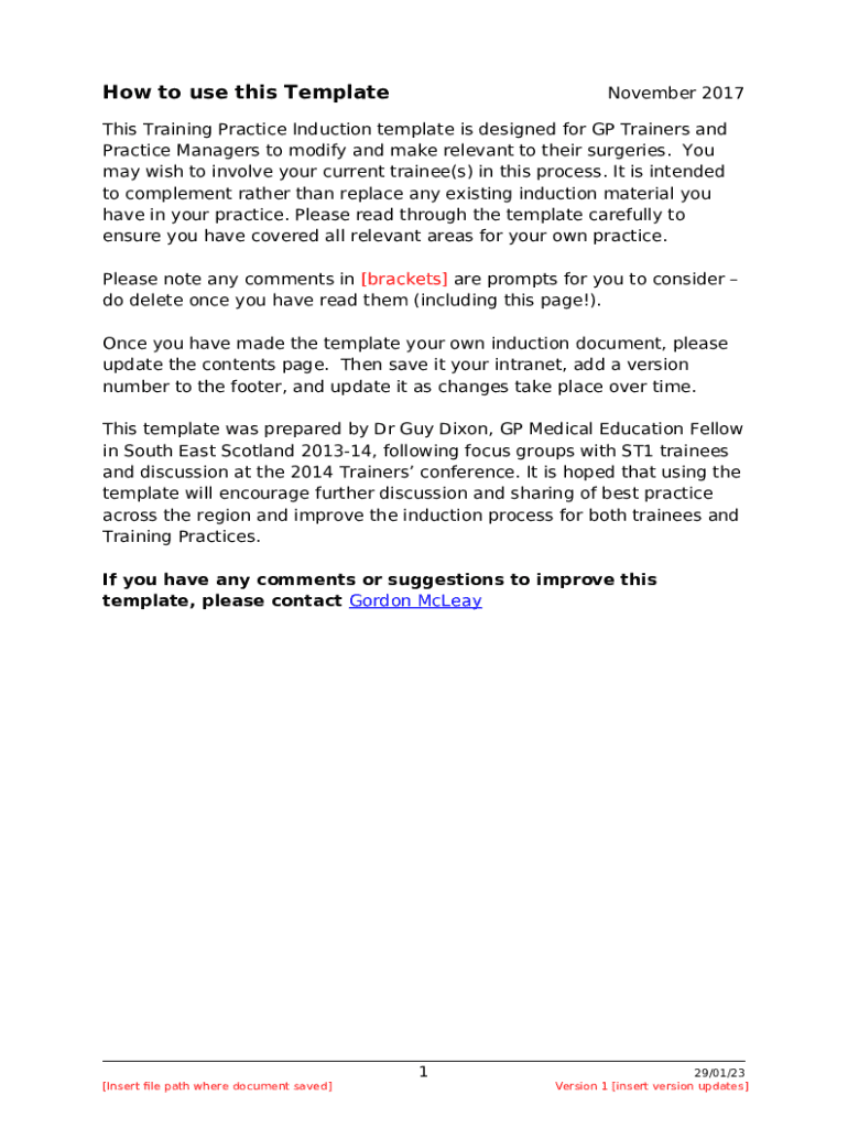 training-practice-induction-pack-template ... - Scotland Deanery Doc ...