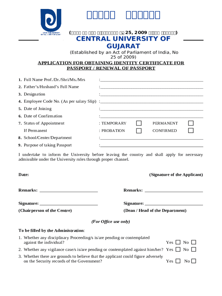 FAQ's on Passport - Consulate General of India, San Francisco Doc ...