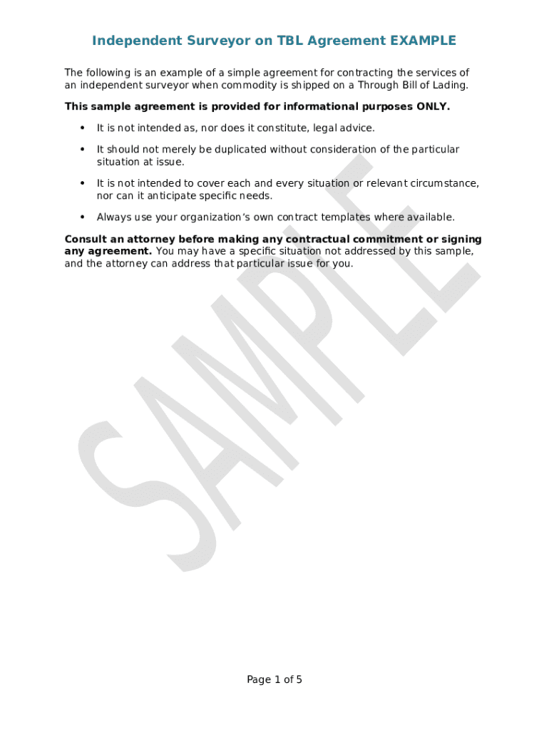 Bill of Lading Sample Clauses - Law Insider Doc Template | pdfFiller