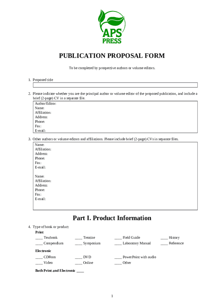 Book Proposal Springer Doc Template PdfFiller Book Proposal Springer Doc Template PdfFiller