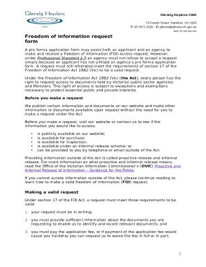Template-5-Freedom-of-ination-application--request ... Doc Template ...