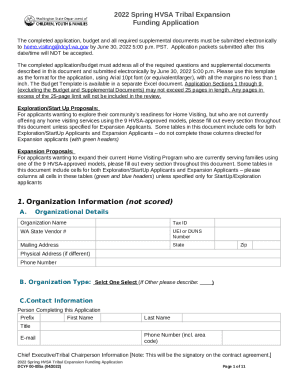 Request for Application Guide Doc Template | pdfFiller