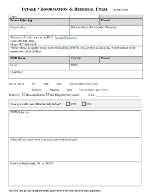 Referral Date: Name of Person Submitting ... - Oregon.gov Doc Template ...