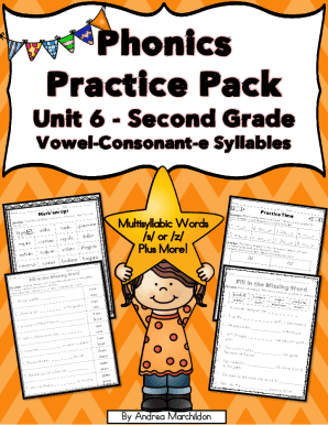 Fillable Online Two Syllable Word List - Reine Shop Fax Email Print ...