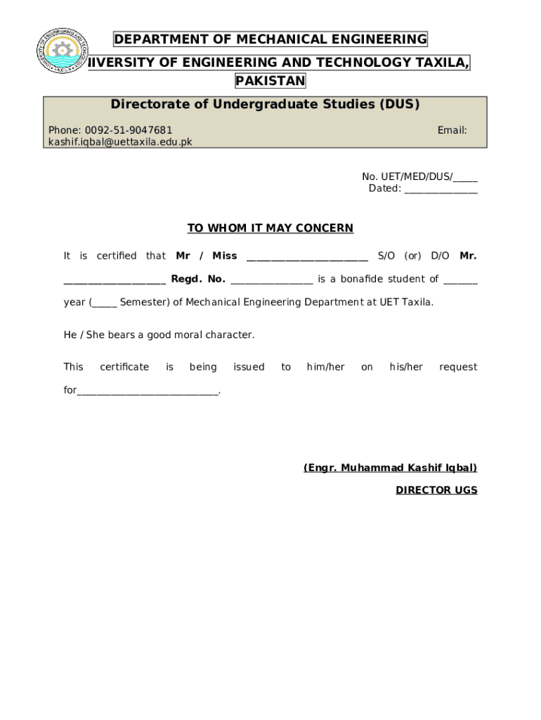 University of Engineering and Technology (UET) , Taxila - web uettaxila ...