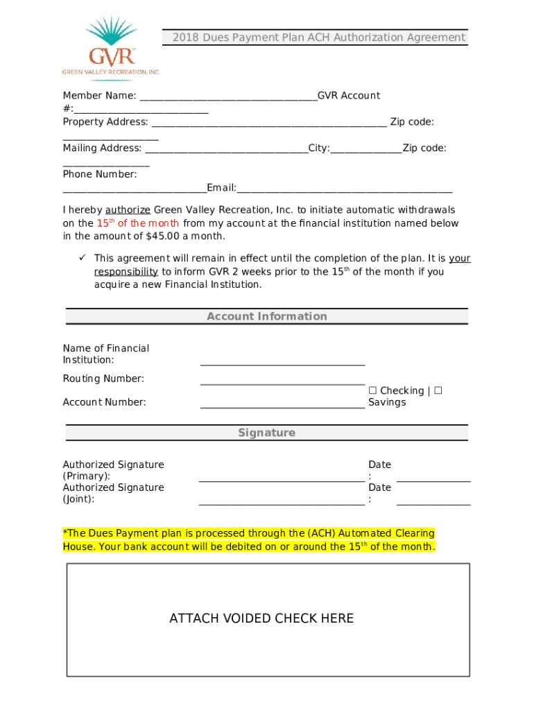 automatic utility payment plan agreement authorization for Doc Template ...