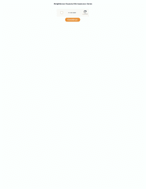 Fillable Online Brighthouse financial life insurance forms. Brighthouse ...