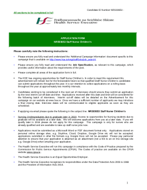 NHS APPLICATION TIPS! (How to write a WINNING ... Doc Template | pdfFiller