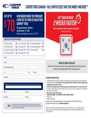 Fillable Online Goodyear Tire Rebate CenterRedeem & Check Status Fax ...