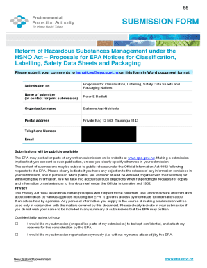 Fillable Online AgroPages-New Zealand EPA issued new rules for ...