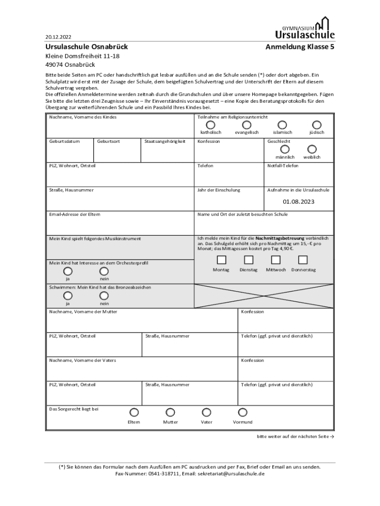 Fillable Online Bitte beide Seiten am PC oder handschriftlich gut ...