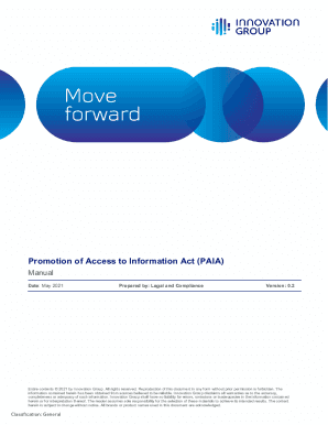 Fillable Online Promotion of Access to Information Act (PAIA) Fax Email ...