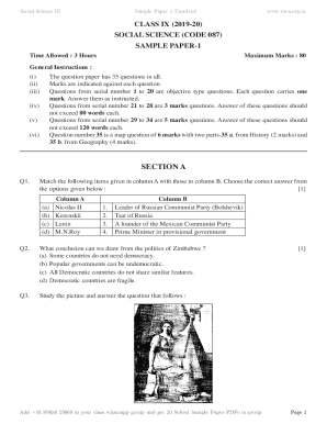 Fillable Online Social sample paper - Go2Hellas.net Fax Email Print ...