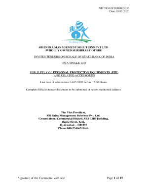 Fillable Online Signature of the Contractor with seal Page 1 of 15 ...